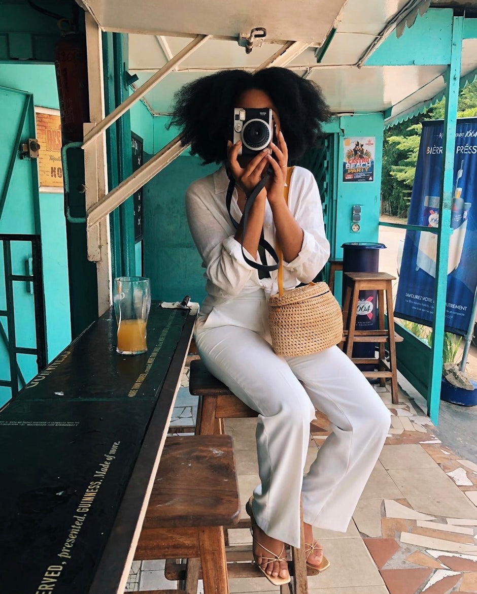 Mwasi, Sac panier en rotin – Ndozi